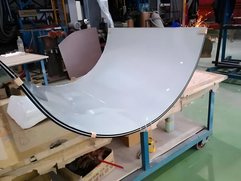 Amazing Design 8+8mm 886 Bent Toughened Laminated Glass, Reliable ...