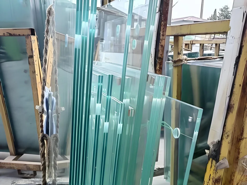 Ultra Anti-Hurricane Level 14.28mm Clear SGP Interlayer Laminated Glass ...